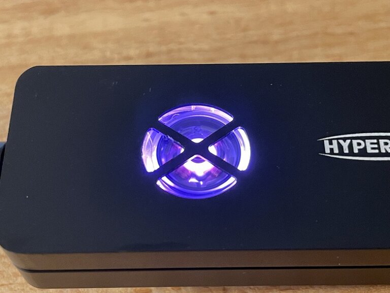 【HyperDisk X レビュー】まさに爆速！コンパクト＆超軽量で光る冷却ファンがクールなポータブルSSD | ガジェルバ