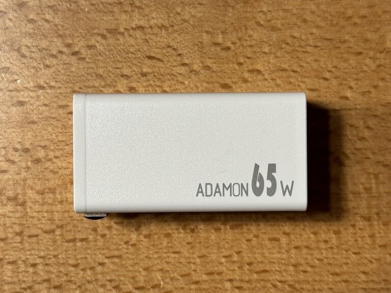 【E-Power Solutions ADAMON 65W レビュー】このコンパクトさは業界の革命だ！独自技術DAC Tech搭載で小型化と ...
