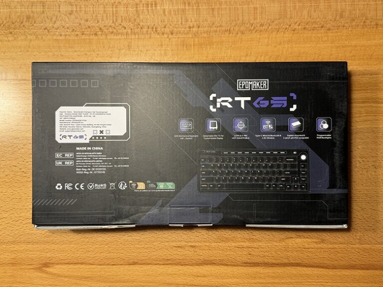 【Epomaker RT65 レビュー】ミニディスプレイにロマンが詰まる！優れた打鍵感と豊富なカスタマイズ性が特徴的なゲーミングメカニカル ...