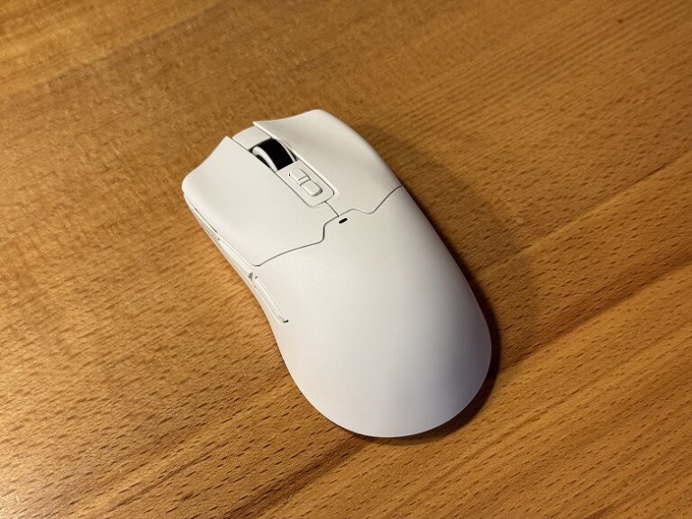 【Epomaker Click レビュー】見た目はシンプル中身は高性能！最大42000DPIに対応した3way接続できる軽量なゲーミングマウス ...